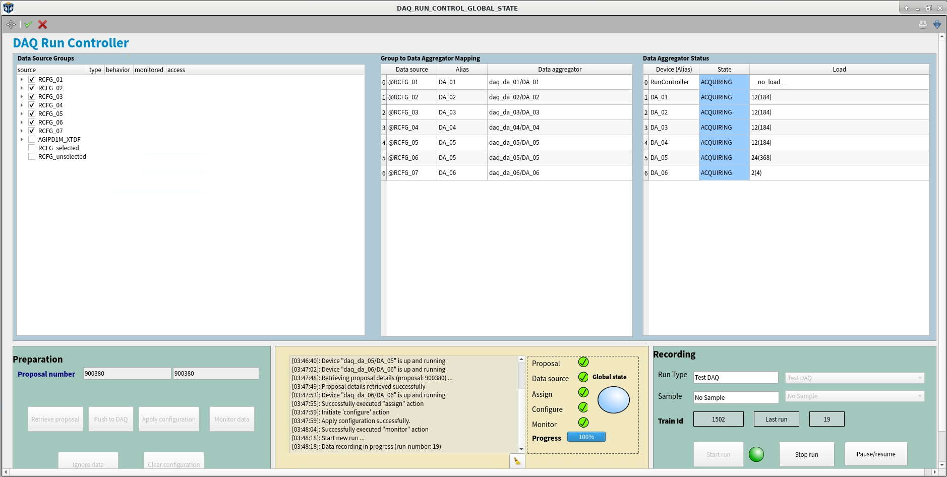DAQ Workflow - EuXFEL Controls DAQ Documentation