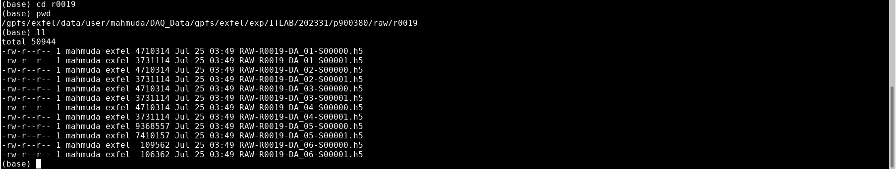 DAQ Workflow - EuXFEL Controls DAQ Documentation