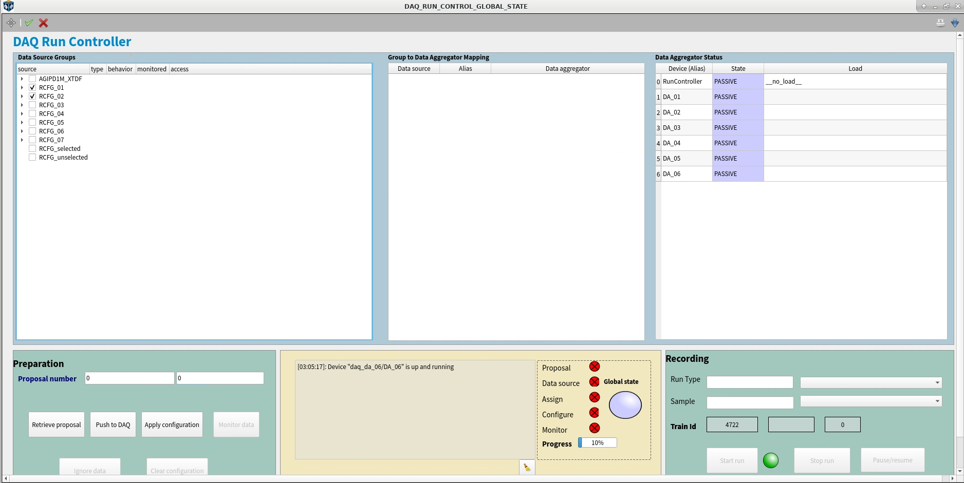 DAQ Workflow - EuXFEL Controls DAQ Documentation